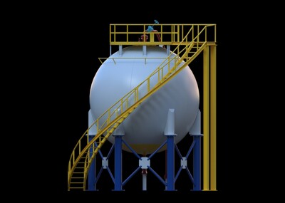 储罐 球形储罐模型-工业设备模型库-3ds Max(.max)模型下载-cg模型网