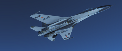 J11a歼11A战斗机模型-军用飞机模型库-Maya(.ma/.mb)模型下载-cg模型网