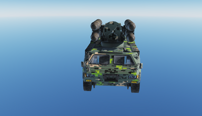 HQ7红旗7防空导弹系统红旗7导弹发射车模型-装甲车／坦克模型库-Maya(.ma/.mb)模型下载-cg模型网