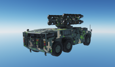 HQ7红旗7防空导弹系统红旗7导弹发射车模型-装甲车／坦克模型库-Maya(.ma/.mb)模型下载-cg模型网