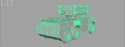 HQ7红旗7防空导弹系统红旗7导弹发射车模型-装甲车／坦克模型库-Maya(.ma/.mb)模型下载-cg模型网