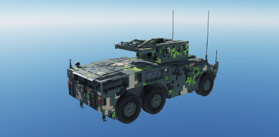 HQ7红旗7防空雷达防空系统模型-装甲车／坦克模型库-Maya(.ma/.mb)模型下载-cg模型网