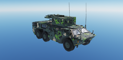 HQ7红旗7防空雷达防空系统模型-装甲车／坦克模型库-Maya(.ma/.mb)模型下载-cg模型网