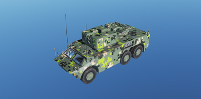 HQ7红旗7防空雷达防空系统模型-装甲车／坦克模型库-Maya(.ma/.mb)模型下载-cg模型网