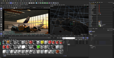 F1赛车 迈凯伦MCL模型-赛车/跑车模型库-Cinema 4D(.c4d)模型下载-cg模型网