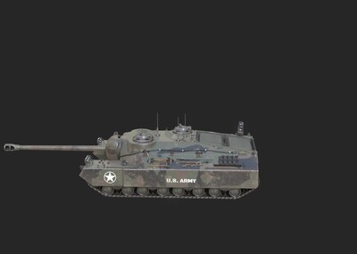美国 T28重型坦克模型-装甲车／坦克模型库-Substance Painter(.spp/.sbsar)模型下载-cg模型网