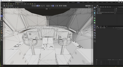 日本航空自卫队E2D鹰眼预警机模型-军用飞机模型库-FBX(.fbx)模型下载-cg模型网