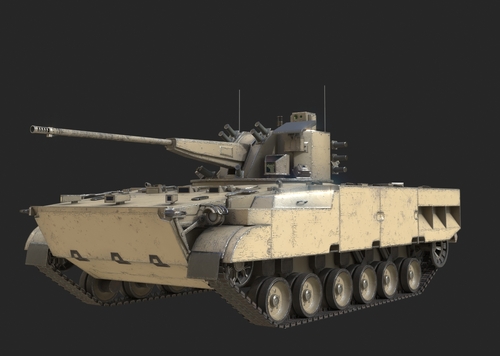 2S38 偏流-防空模型-火炮器械模型库-3ds Max(.max)模型下载-cg模型网