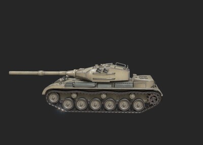 PBR WZ1224主战坦克模型-装甲车／坦克模型库-3D Studio(.3ds)模型下载-cg模型网