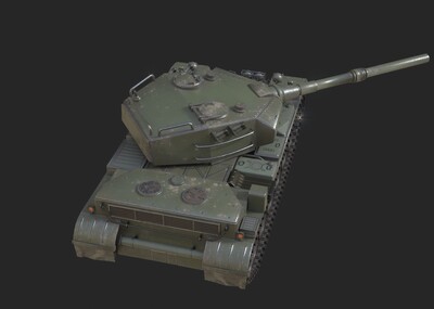 PBR WZ1224主战坦克模型-装甲车／坦克模型库-3D Studio(.3ds)模型下载-cg模型网