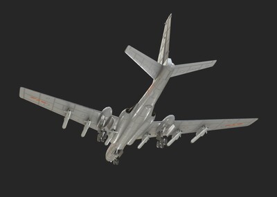 H6K 轰6K模型-军用飞机模型库-3ds Max(.max)模型下载-cg模型网