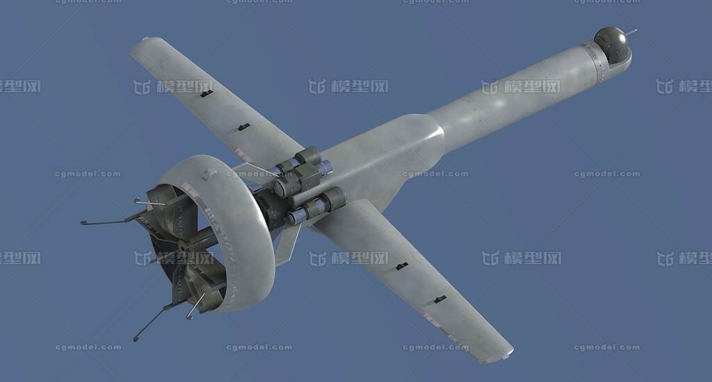 美国V-BAT4三维模型模型-无人机模型库-AutoCAD(.dwg)模型下载-cg模型网