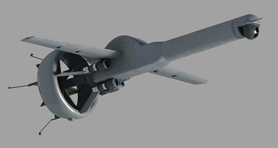 美国V-BAT4三维模型模型-无人机模型库-AutoCAD(.dwg)模型下载-cg模型网