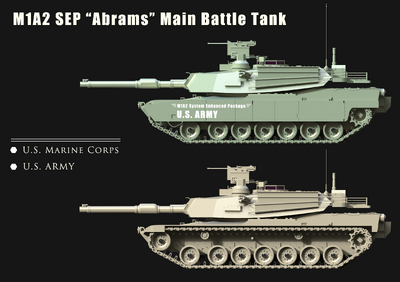 M1A2 SEP主战坦克带M153武器站模型-火炮器械模型库-Rhinoceros 3D(.3dm)模型下载-cg模型网