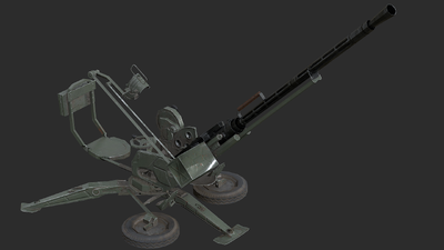 PBR QJG02模型-火炮器械模型库-Maya(.ma/.mb)模型下载-cg模型网