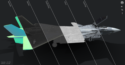 歼20 歼20B模型-军用飞机模型库-3ds Max(.max)模型下载-cg模型网