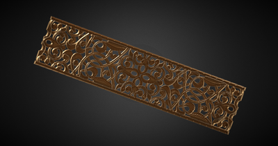 浮雕 复古模型-其他空间模型库-Cinema 4D(.c4d)模型下载-cg模型网