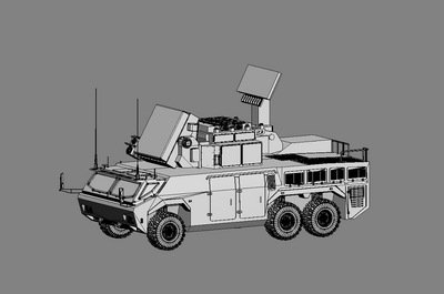 红旗-17A防空导弹系统(HQ-17A)模型-其他器械模型库-3ds Max(.max)模型下载-cg模型网