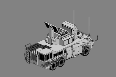 红旗-17A防空导弹系统(HQ-17A)模型-其他器械模型库-3ds Max(.max)模型下载-cg模型网