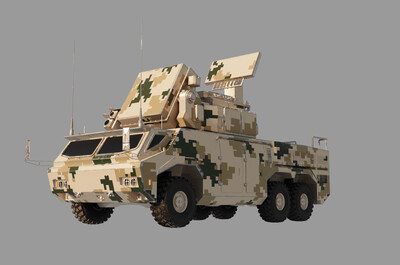 红旗-17A防空导弹系统(HQ-17A)模型-其他器械模型库-3ds Max(.max)模型下载-cg模型网