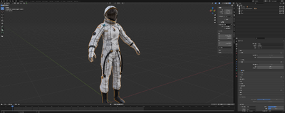 宇宙太空宇航服模型-机器人／机甲模型库-Cinema 4D(.c4d)模型下载-cg模型网