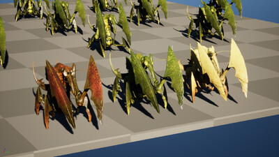 Bogomol-博戈莫尔 异形虫模型-昆虫模型库-FBX(.fbx)模型下载-cg模型网