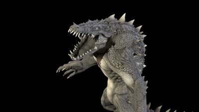 Mutant Croc-突变鳄鱼人模型-爬行模型库-FBX(.fbx)模型下载-cg模型网