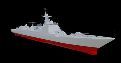 052D驱逐舰模型-军舰模型库-3ds Max(.max)模型下载-cg模型网