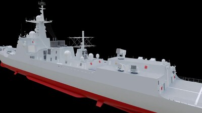 052D驱逐舰模型-军舰模型库-3ds Max(.max)模型下载-cg模型网