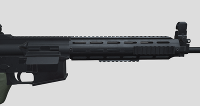 XT112步枪AR-15突击步枪精确射手模型-枪械模型模型库-Blender(.blend)模型下载-cg模型网