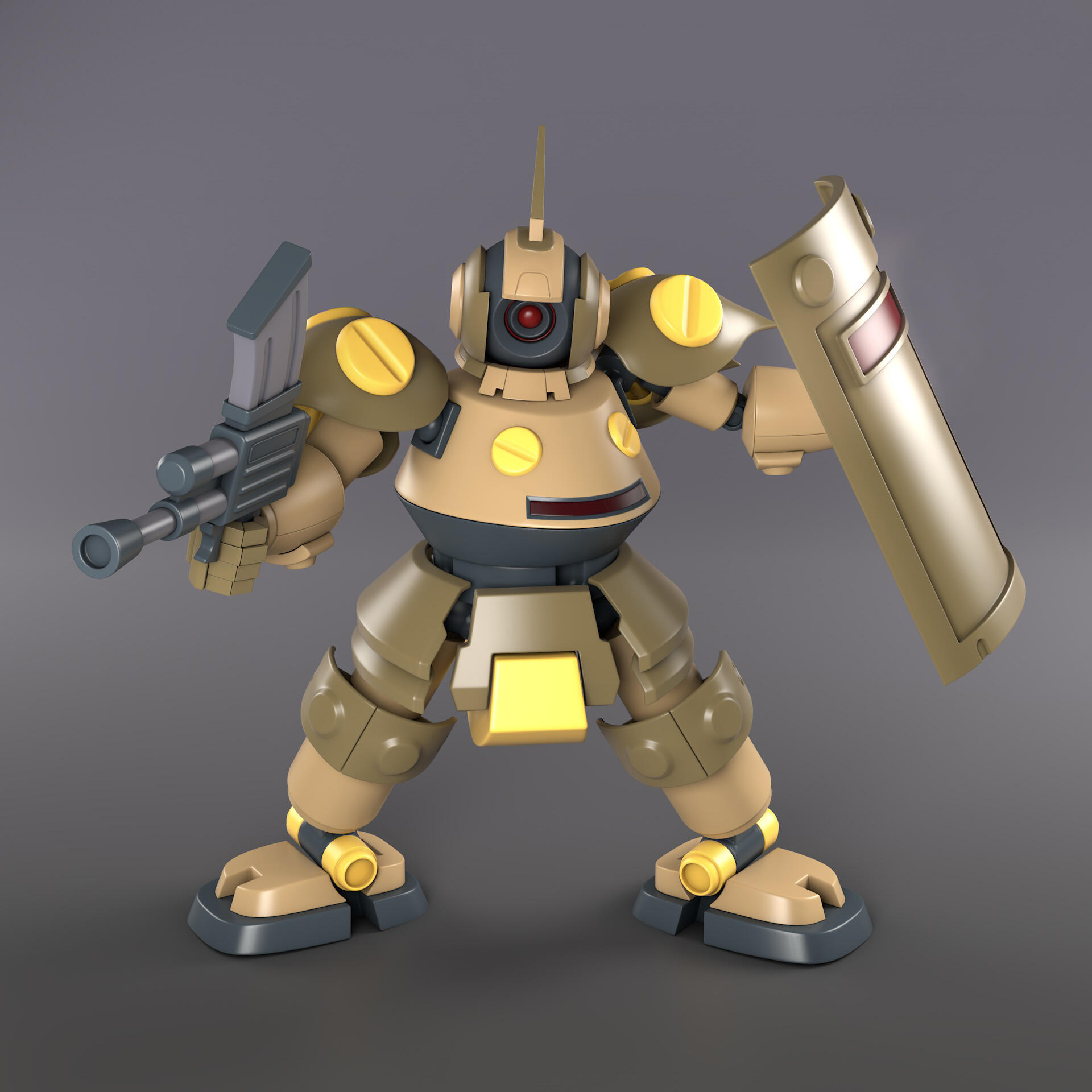 纸箱战机--LBX迪库模型 - 手办/涂装/手工艺 - 作品模型 - CG模型网