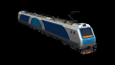 火车头模型 白俄火车模型-火车/轨道车模型库-FBX(.fbx)模型下载-cg模型网