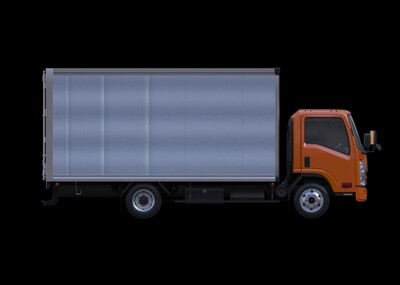 五十铃精灵箱式卡车-2017模型-大卡车模型库-3ds Max(.max)模型下载-cg模型网