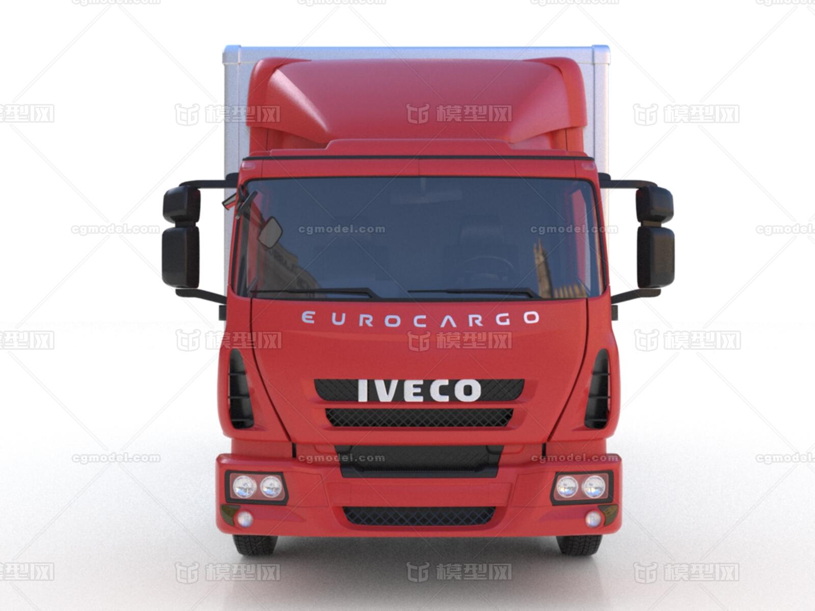 EuroCargo箱式卡车-2016模型-大卡车模型库-3ds Max(.max)模型下载-cg模型网