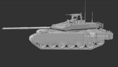 T-90M T90M主战坦克模型-装甲车／坦克模型库-Blender(.blend)模型下载-cg模型网