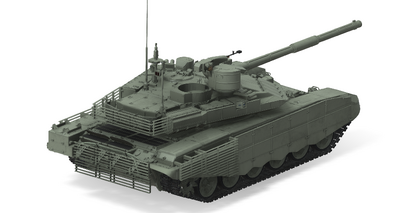 T-90M T90M主战坦克模型-装甲车／坦克模型库-Blender(.blend)模型下载-cg模型网