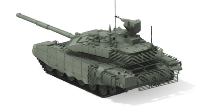 T-90M T90M主战坦克模型-装甲车／坦克模型库-Blender(.blend)模型下载-cg模型网