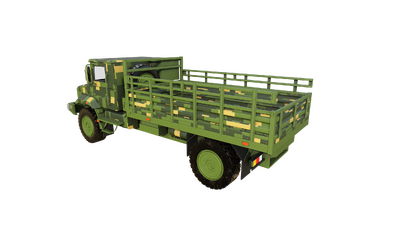 一汽CTM131 CTM134中型高机动卡车模型-装甲车／坦克模型库-3ds Max(.max)模型下载-cg模型网