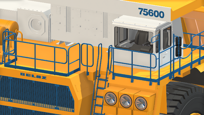 BelAZ -75600模型-工程车模型库-3ds Max(.max)模型下载-cg模型网