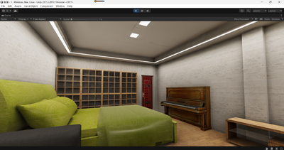 Unity卧室 U3D室内渲染模型-卧室模型库-Unity模型下载-cg模型网