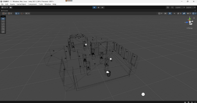 U3D文物展厅 unity国画展厅模型-文化艺术模型库-Unity模型下载-cg模型网