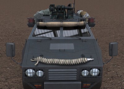 ZFB05装甲防暴车轻型轮式装甲车模型-装甲车／坦克模型库-3ds Max(.max)模型下载-cg模型网