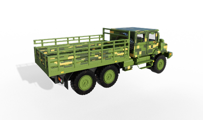 一汽CTM131 军用卡车模型-装甲车／坦克模型库-3ds Max(.max)模型下载-cg模型网