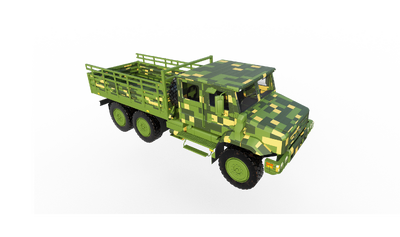 一汽CTM131 军用卡车模型-装甲车／坦克模型库-3ds Max(.max)模型下载-cg模型网