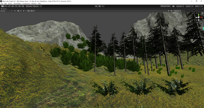 U3D地形资源 树木模型-自然场景模型库-Unity模型下载-cg模型网