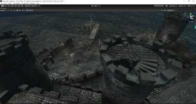 U3D城堡 要塞模型-历史建筑模型库-Unity模型下载-cg模型网