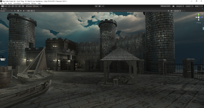 U3D城堡 要塞模型-历史建筑模型库-Unity模型下载-cg模型网