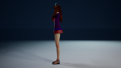 maya 面部绑定模型-女人模型库-Unreal Engine模型下载-cg模型网