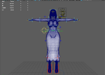 maya 面部绑定模型-女人模型库-Unreal Engine模型下载-cg模型网