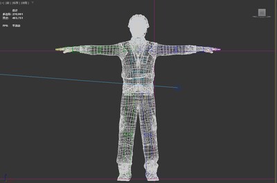 矿工bip骨骼模型-男人模型库-3ds Max(.max)模型下载-cg模型网